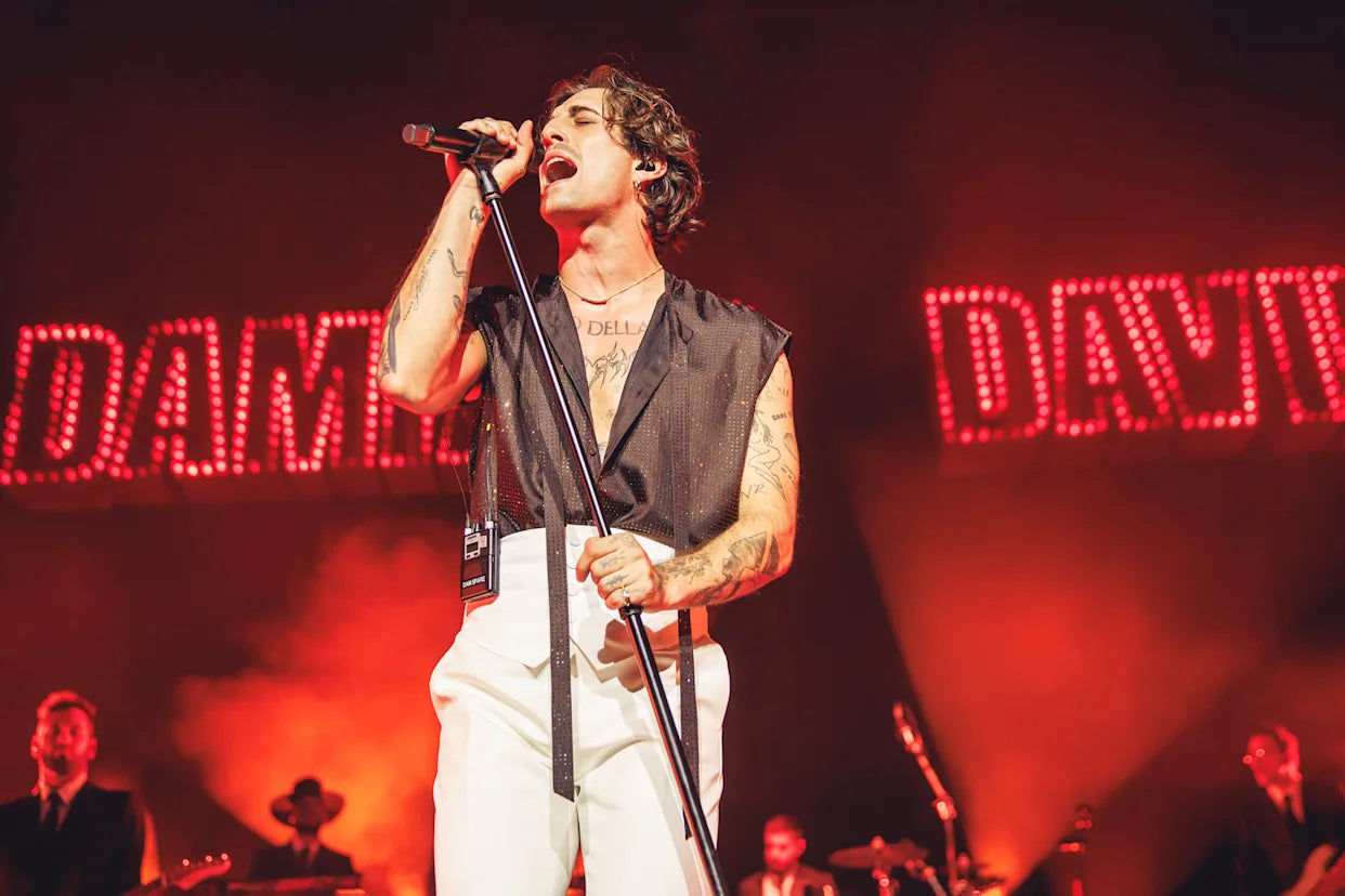 Damiano David of Måneskin Delivers a Breathtaking Live Performance of ...