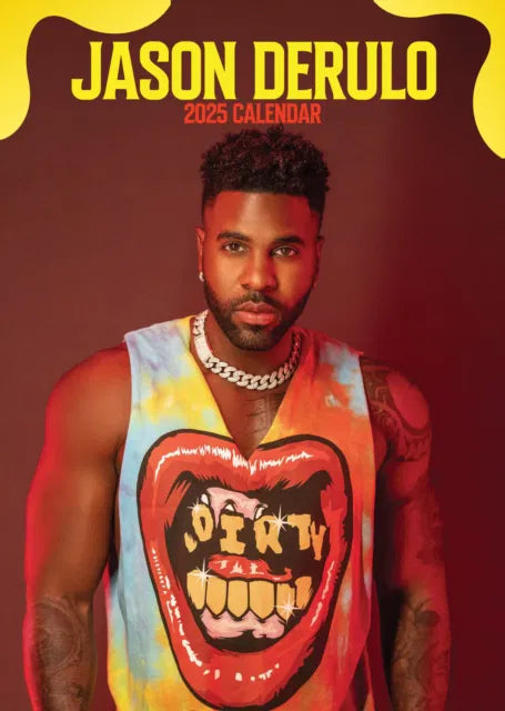 Jason Derulo 2025 Calendar – Vinyl Castle