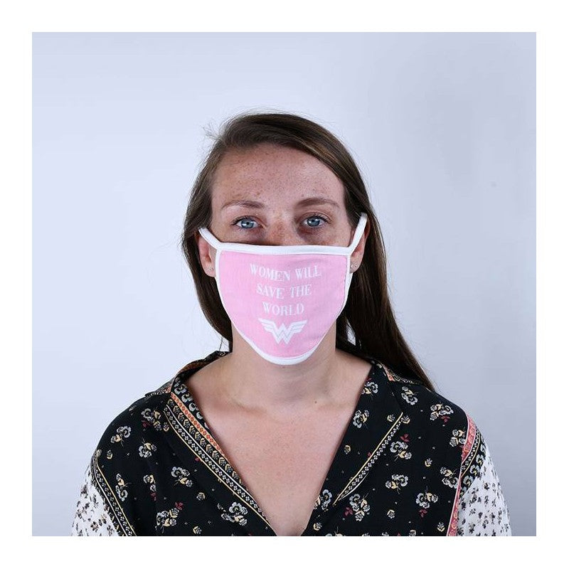 Wonder Woman Save The World Face Covering (Pack Of 2) – Vinyl Castle